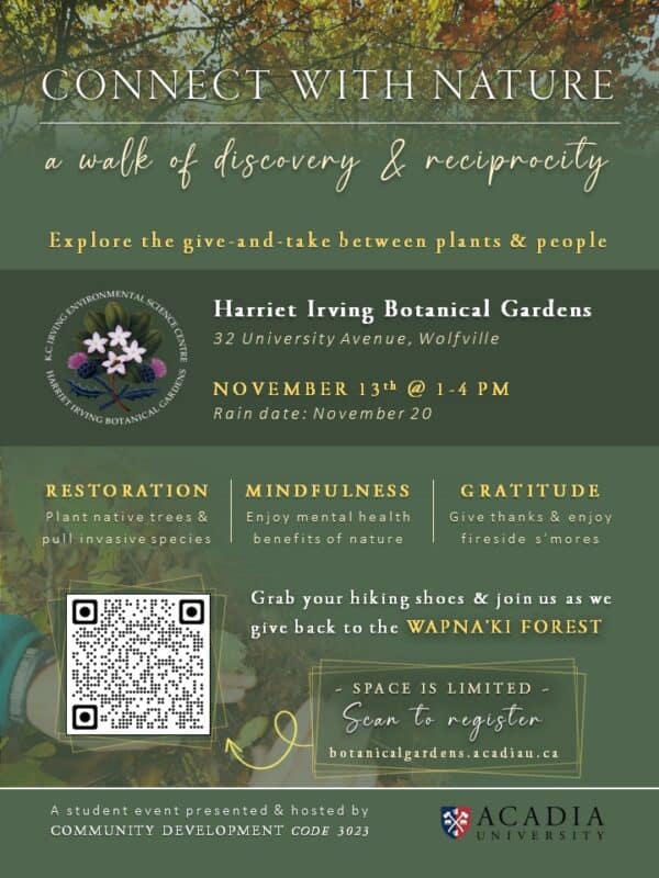 You’re invited to Connect with Nature during a Walk of Discovery and ...
